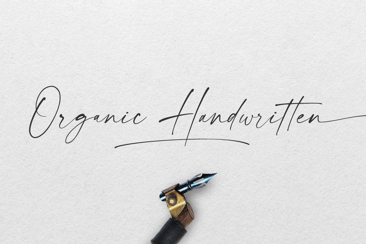 Modernline – Handwritten Font – UISUM