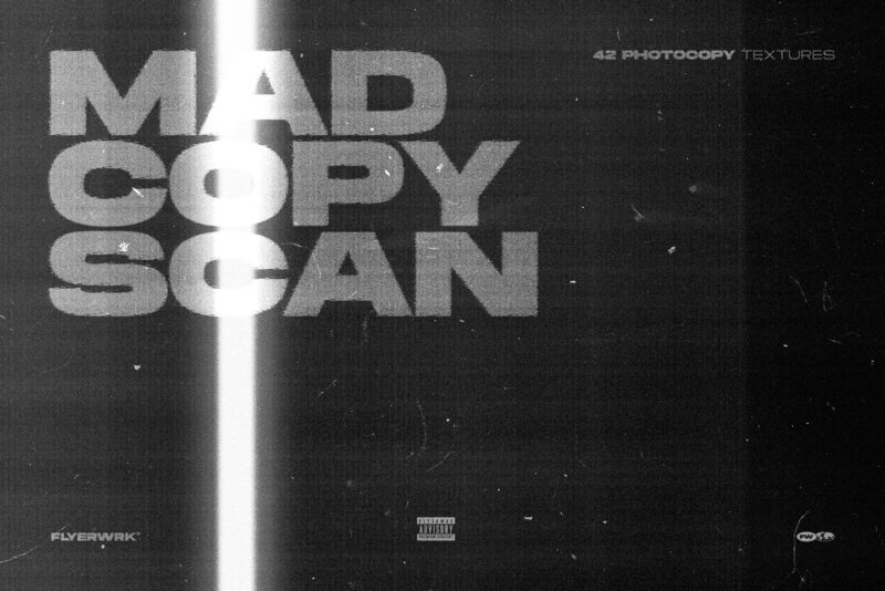 Mad Copy Scan – 42 Textures – UISUM