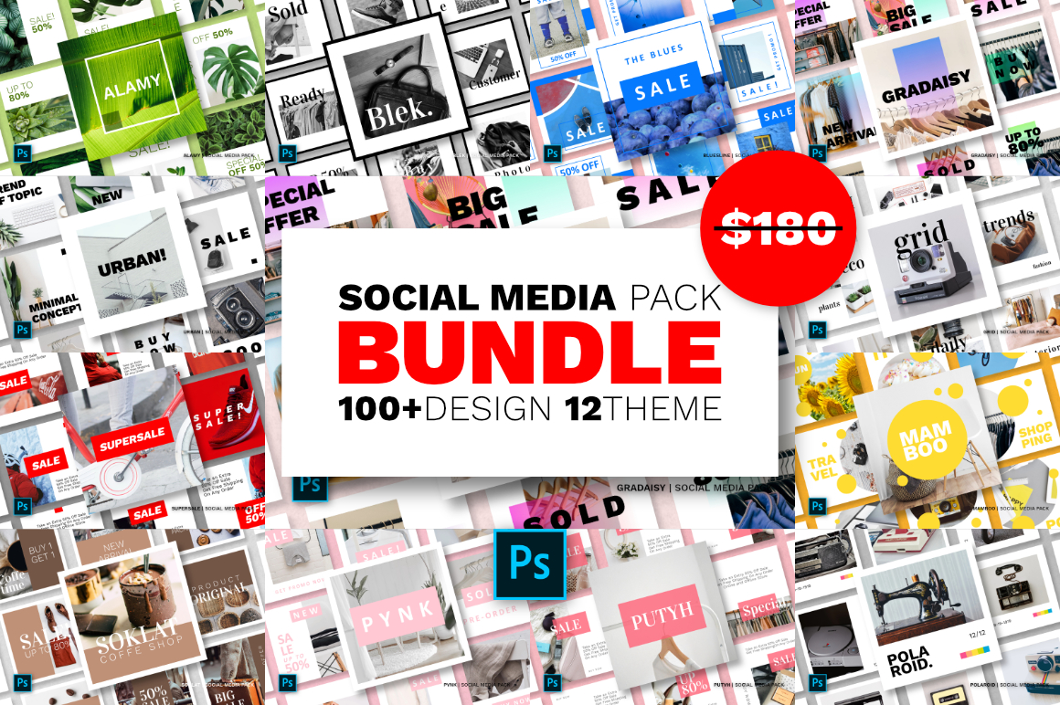 Social Media Pack Bundles – Vol.03 – UISUM