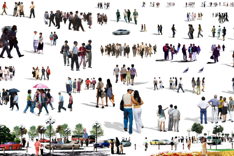 Outdoor Street People on Transparent Layers (PSD layered) – UISUM