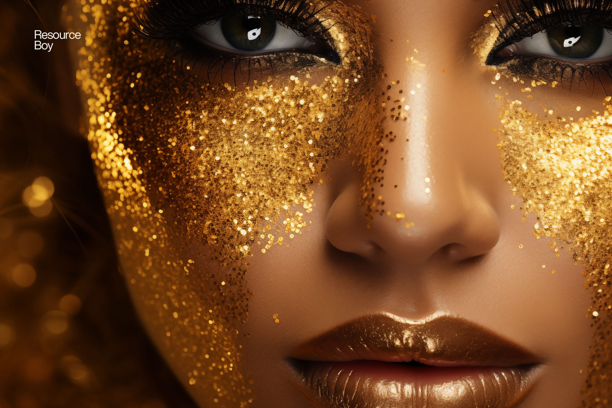 200 Gold Textures in 4K resolution – UISUM